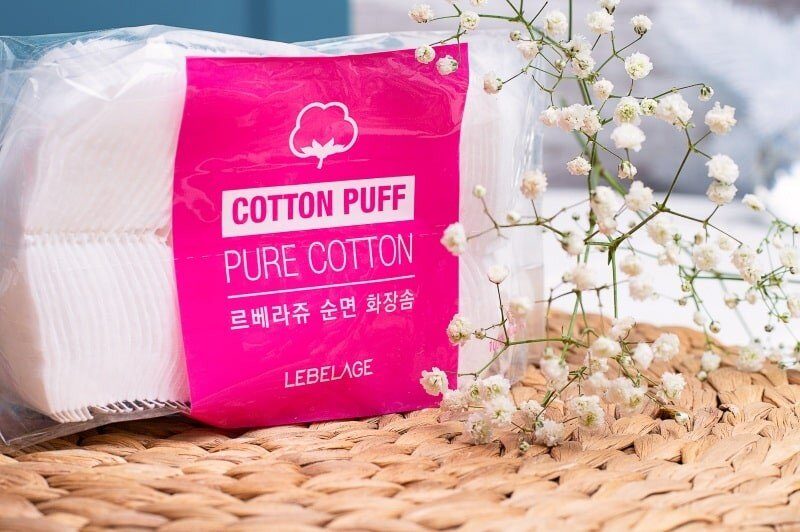 Divpusēji pufi Lebelage Cotton Puff Pure Cotton - Aksesuāri - Atzīti un ...